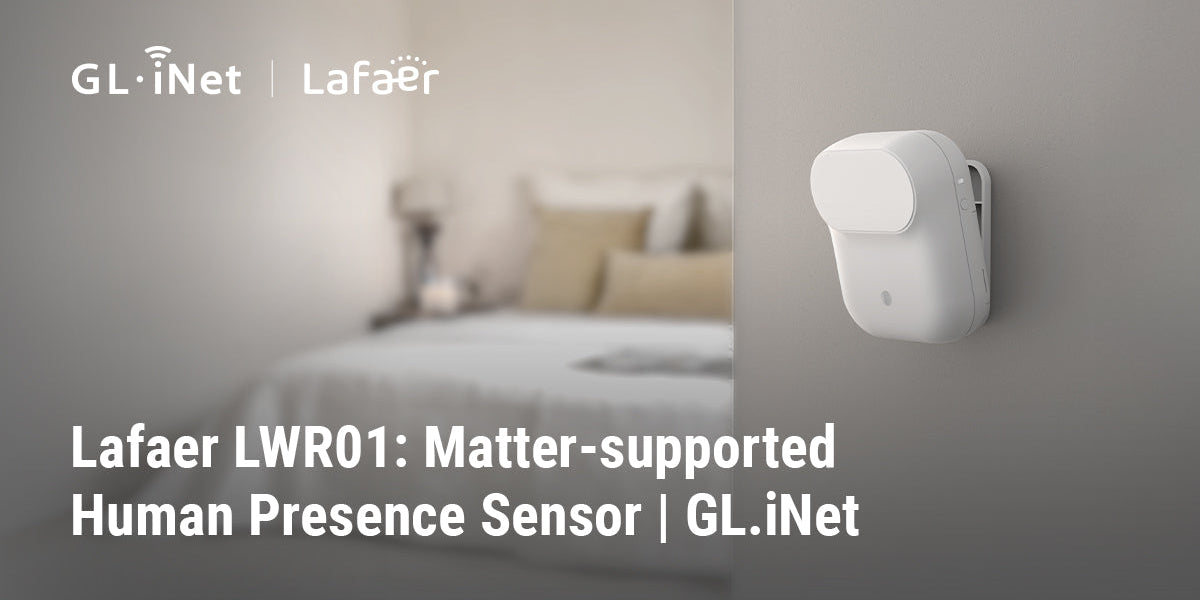 Lafaer LWR01: Matter-supported Human Presence Sensor | GL.iNet